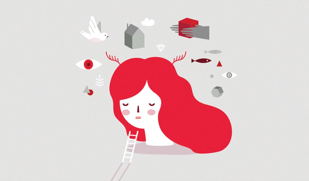 Red hair girl – splot